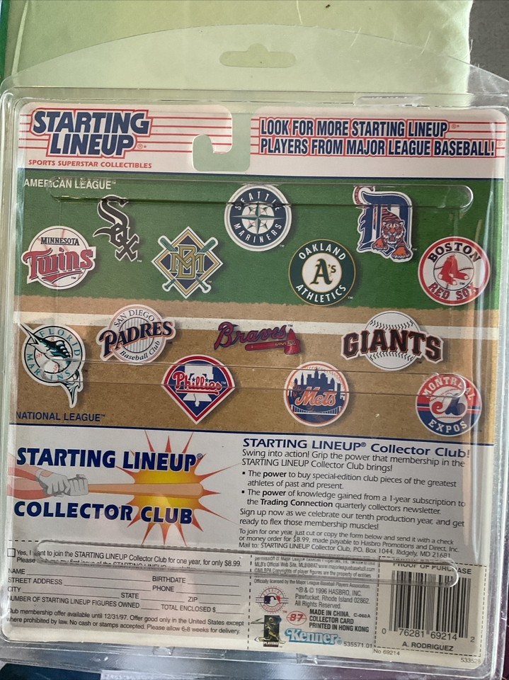 Starting Lineup Alex Rodriguez 1997 MLB | eBay