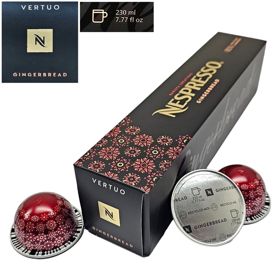 Nespresso VERTUO Coffee Pods | Genuine Capsules 10-Pack Sleeve | Choose ...