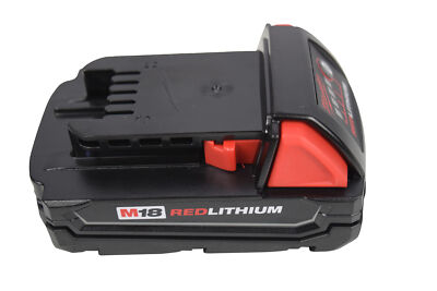 Milwaukee 48-11-1815 18V Lithium-ion 1.5 Ah Compact Battery ...