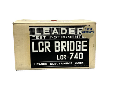 Impedance & LCR (QZ) Meters - Vintage Test Equipment