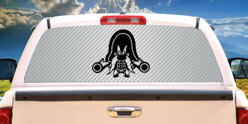 Yosemite Sam Car Decal / Yosemite Bumper Sticker / Yosemite Guns ...