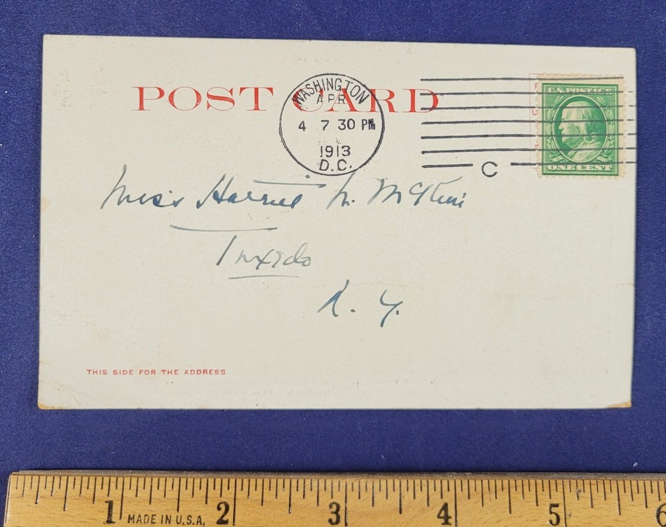 Washington's Mount Vernon Mansion postmark 1913 Pub. by Mrs. Howard Grey Douglas | eBay