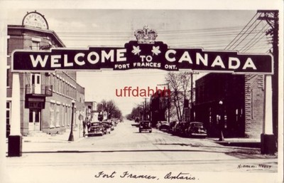 WELCOME TO CANADA FORT FRANCES ONT THE EMPEROR HOTEL a Hibbert Neeley ...