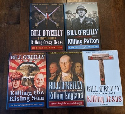 Bill O'Reilly Lot of 5 Killing Books Hardback All First Edition | eBay