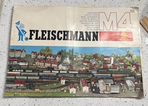 Fleischmann HO Scale Railroad Track Layout Plan Book M4 | eBay