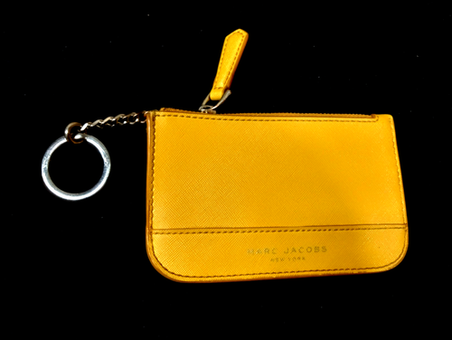 Marc Jacobs New York Coin Purse Keychain Zip Top | eBay