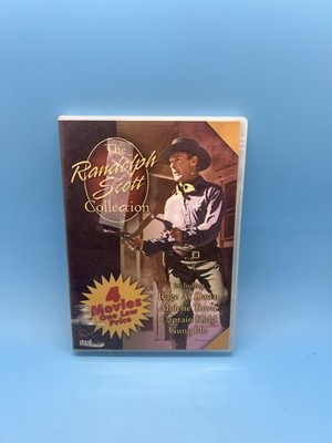 The Randolph Scott Collection DVD 4 Movies Western Classic Set Region ...