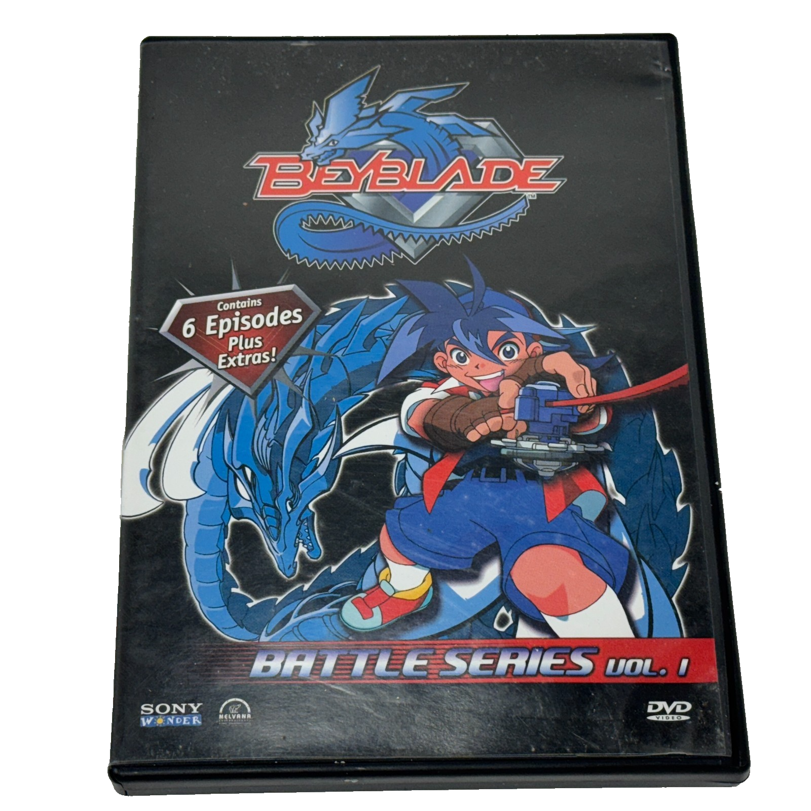 Beyblade Dvd Battle Series Vol 1 Animated Cartoon 6 Episodes