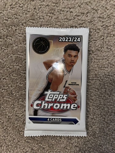2023/24 Topps Chrome NBA Basketball AUTO AUTOGRAPH Hot Pack Victor ...