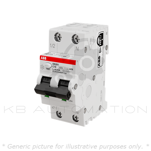 (RCBO) ABB 2CSR255480R1104 / DS201 C10 APR30 RCBO 6kA 1+N | eBay