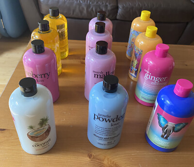 1x Treaclemoon Shower Gel Vegan Strawberry Ice Cream, Ginger, Raspberry ...