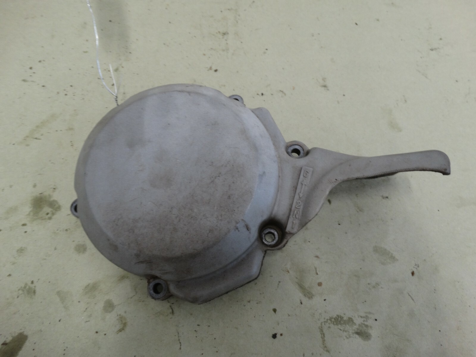 2003 Kawasaki KX100 stator flywheel cover, sprocket guard, damaged B314 ...