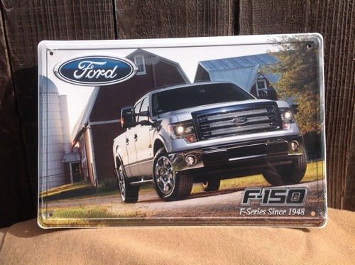 *Embossed* 18" x 12" Ford F 150 Series Truck Metal Sign Since 1948 ...