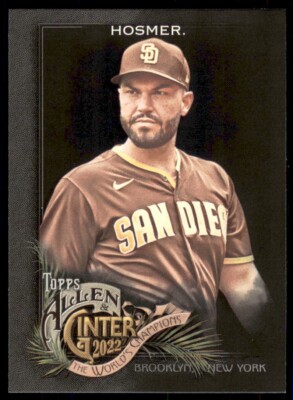 Eric Hosmer 2022 Topps Allen & Ginter X High Number Short Print Card SP ...