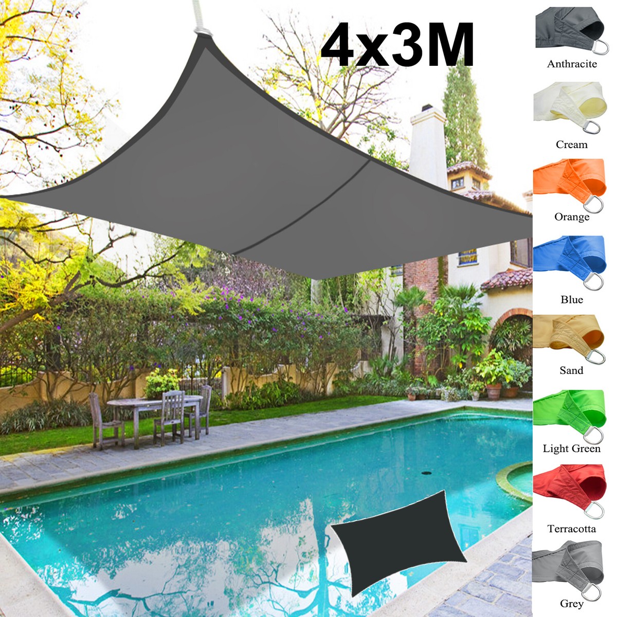 Sun Reflectors For Pools 2021 New Style Swimming Pool Sun Shade Modern