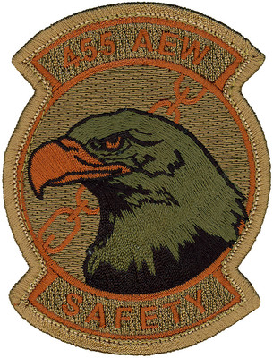 USAF 455th AIR EXPEDITIONARY WING - SAFETY - PATCH | eBay