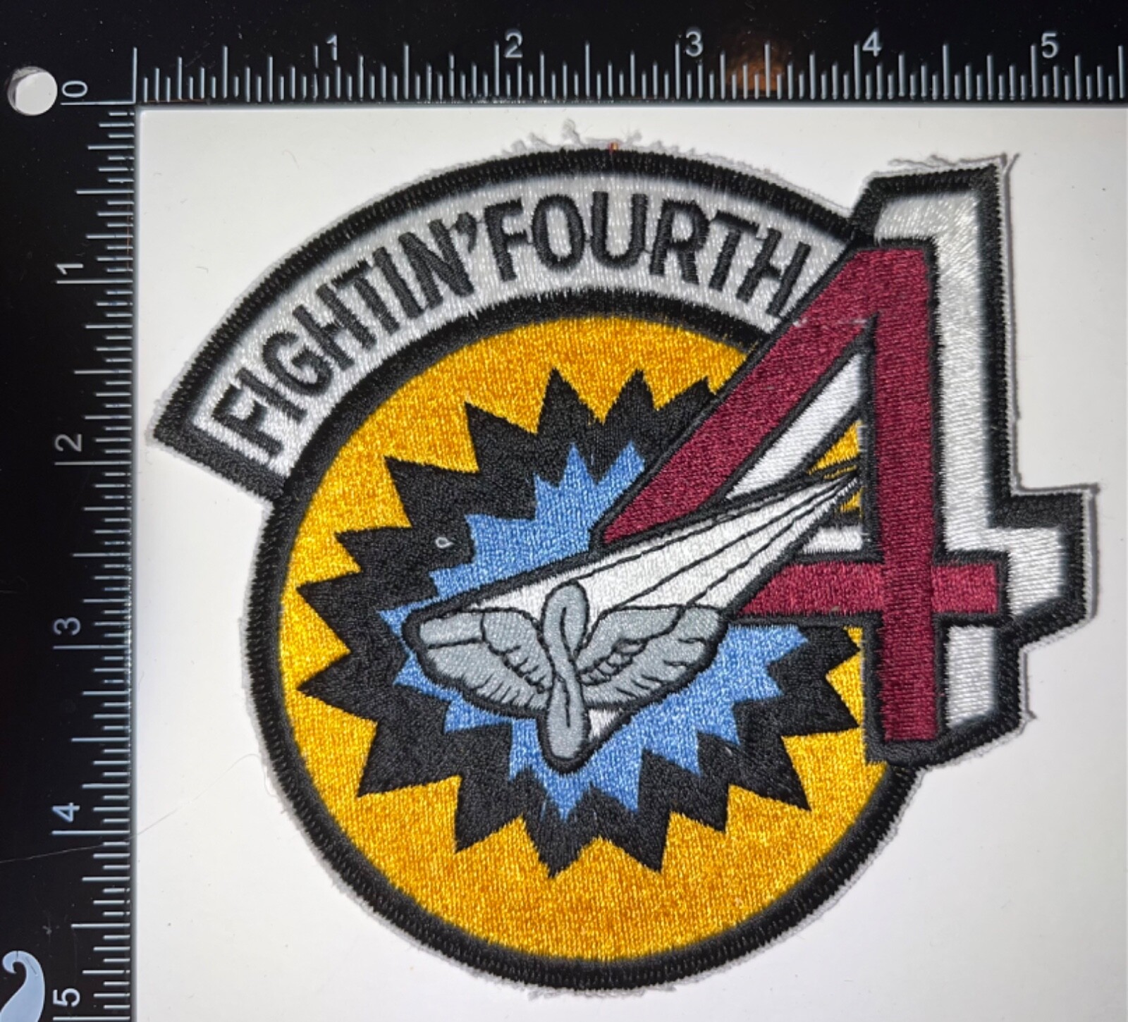 USAF US Air Force Academy 4th Fightin’ Fourth Cadet Squadron Patch | eBay