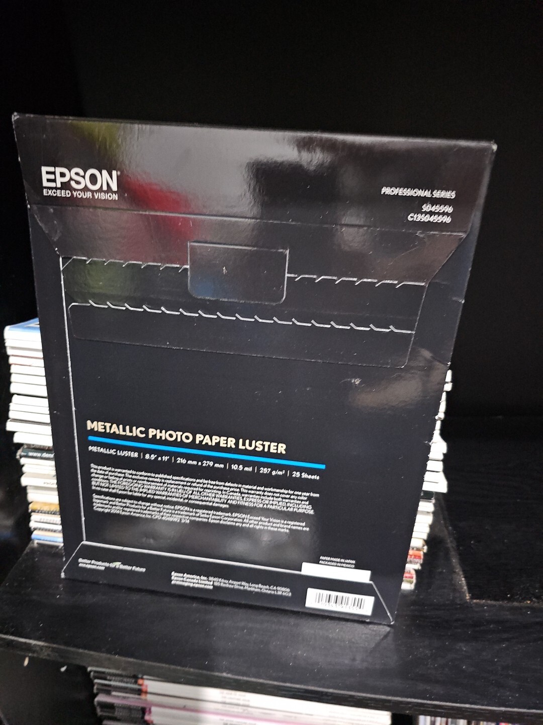 Epson Metallic Photo Paper Luster 25 Sheets | eBay
