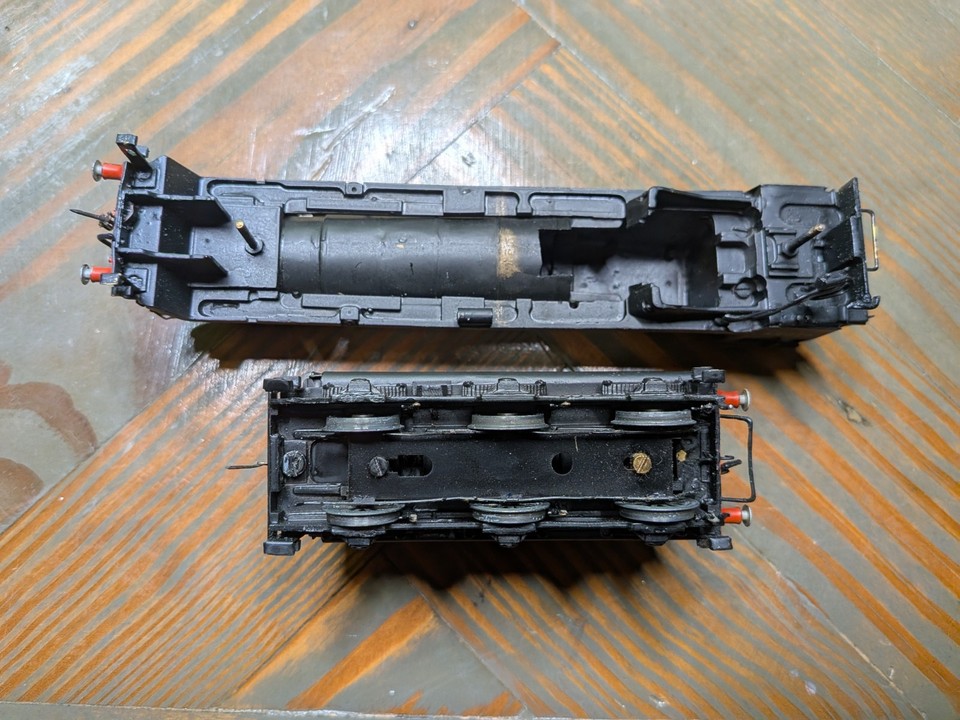 DJH K83 BR 9F 92088 WITH BR1F TENDER 4MM SCALE LOCO BODY AND TENDER KIT ...