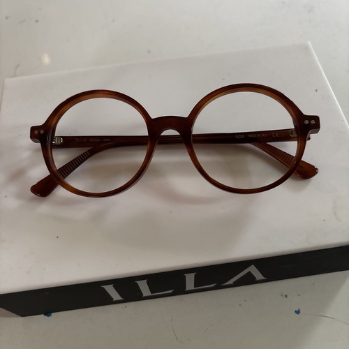 ILLA EYEGLASSES FRAMES ONLY/ STELLA 51/19/135 BROWN | eBay