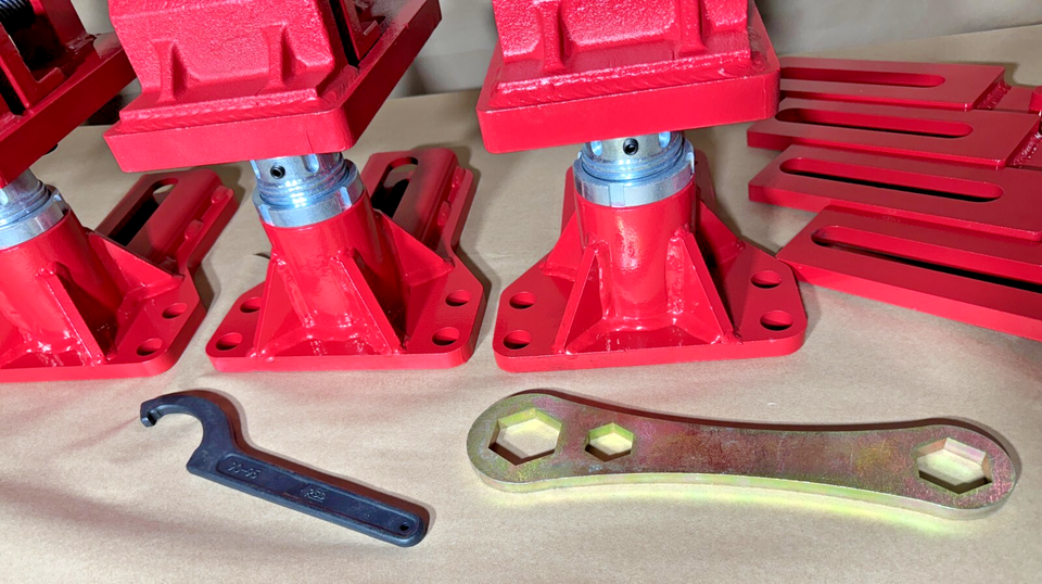 Auto Body Frame Machine CLAMPS PINCH WELD Set of 4 FITS CHINA MACHINES ...