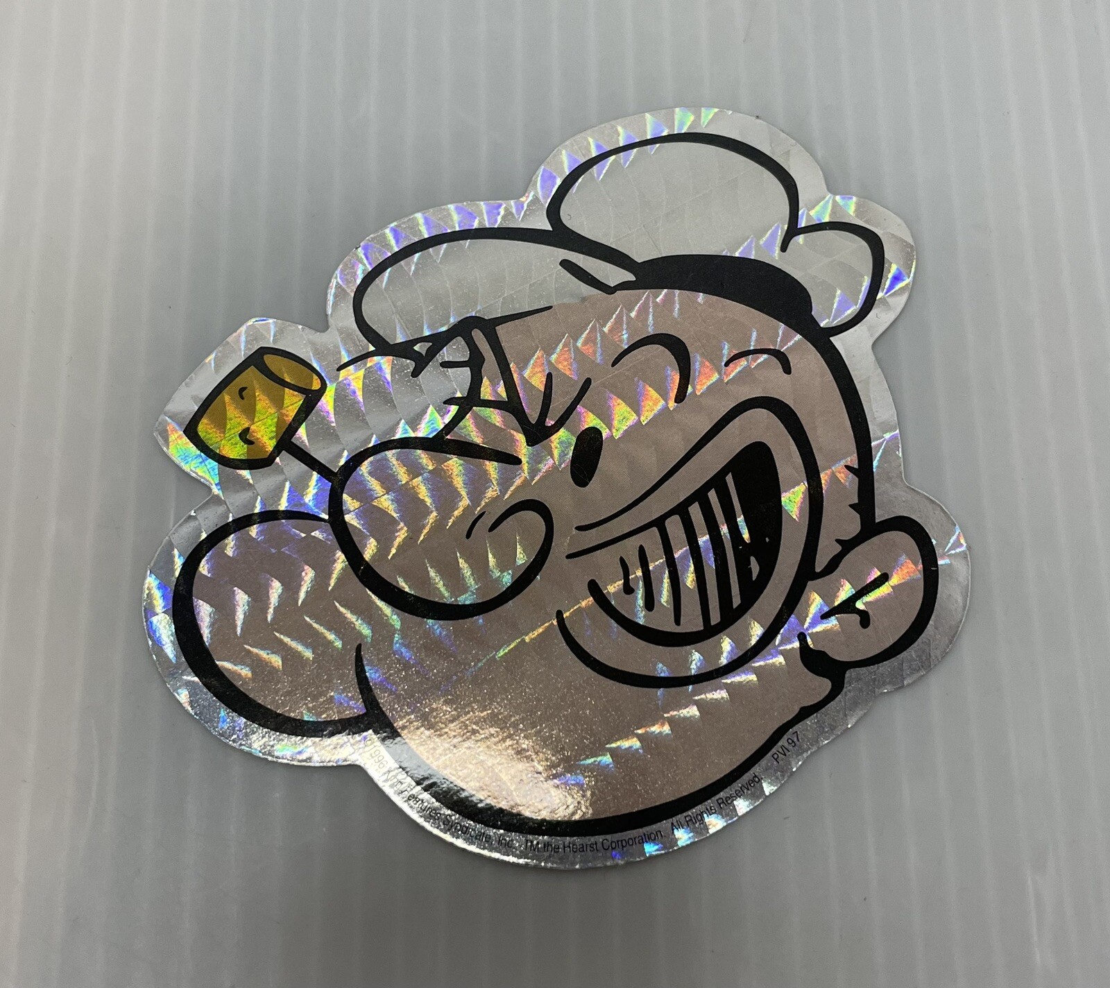 Vintage Popeye Vending Machine Sticker 1996 King Features Syndicate ...