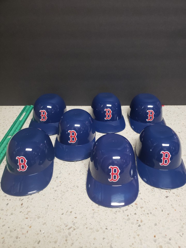 7 Boston Red Sox Mini Ice cream batting helmets - great for autographs ...
