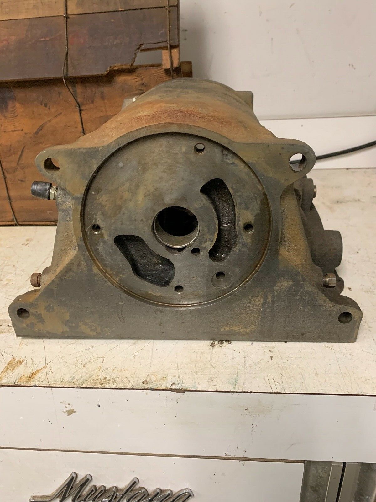 1951 Ford Mercury Cast Iron V8 Fordomatic Transmission Case NOS FOMOCO ...