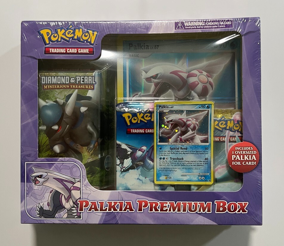 (402869) Pokemon 2008 Palkia & Dialga Premium Box Set - Factory Sealed ...
