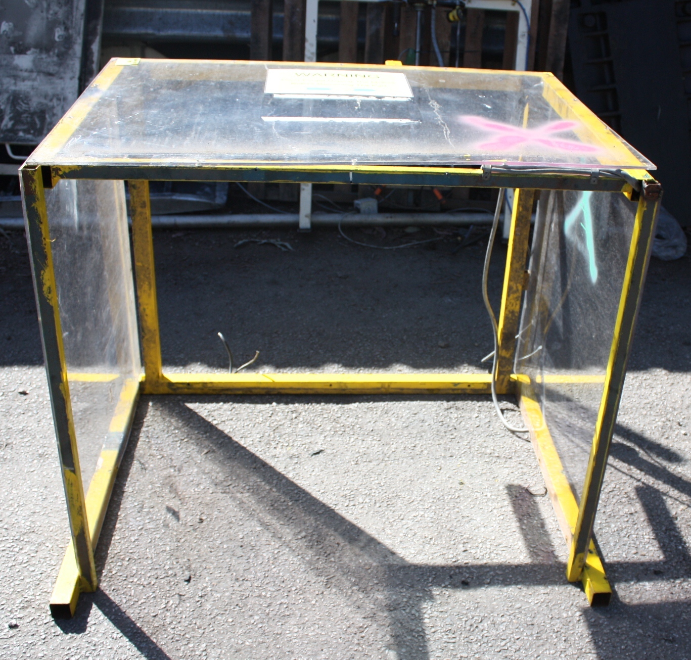 Machine safety guard gurading enclosure perspex 3 sides | eBay