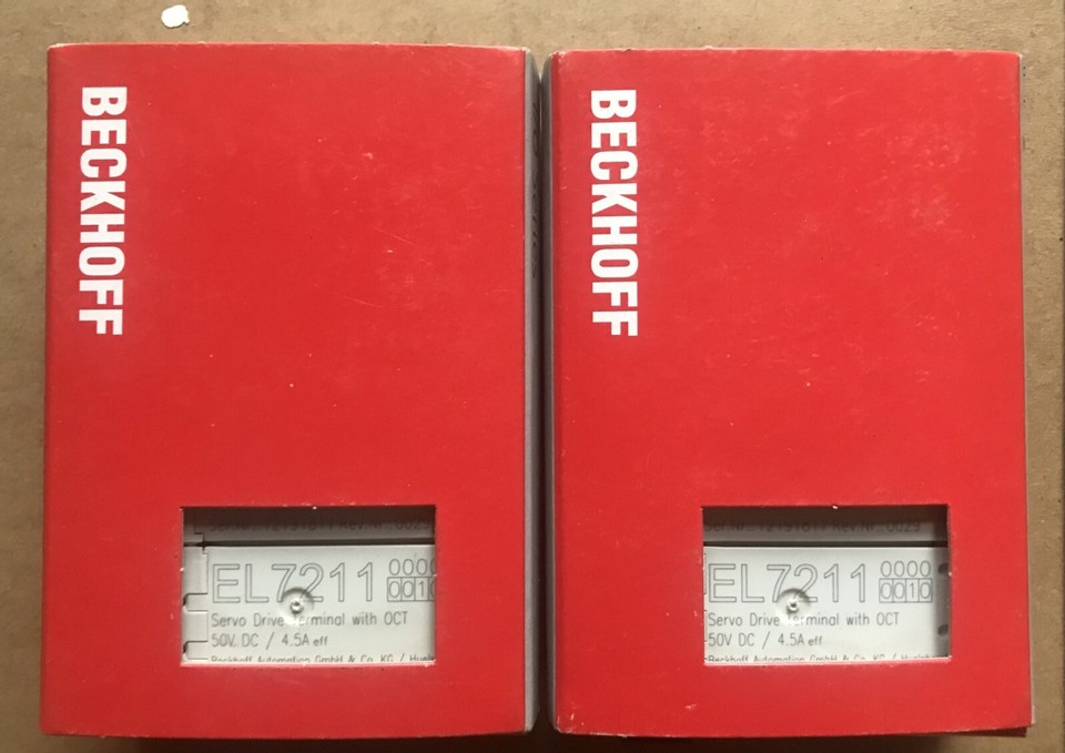 Beckhoff EL7211 0010 PLC Module EL72110010 New In Box Expedited ...