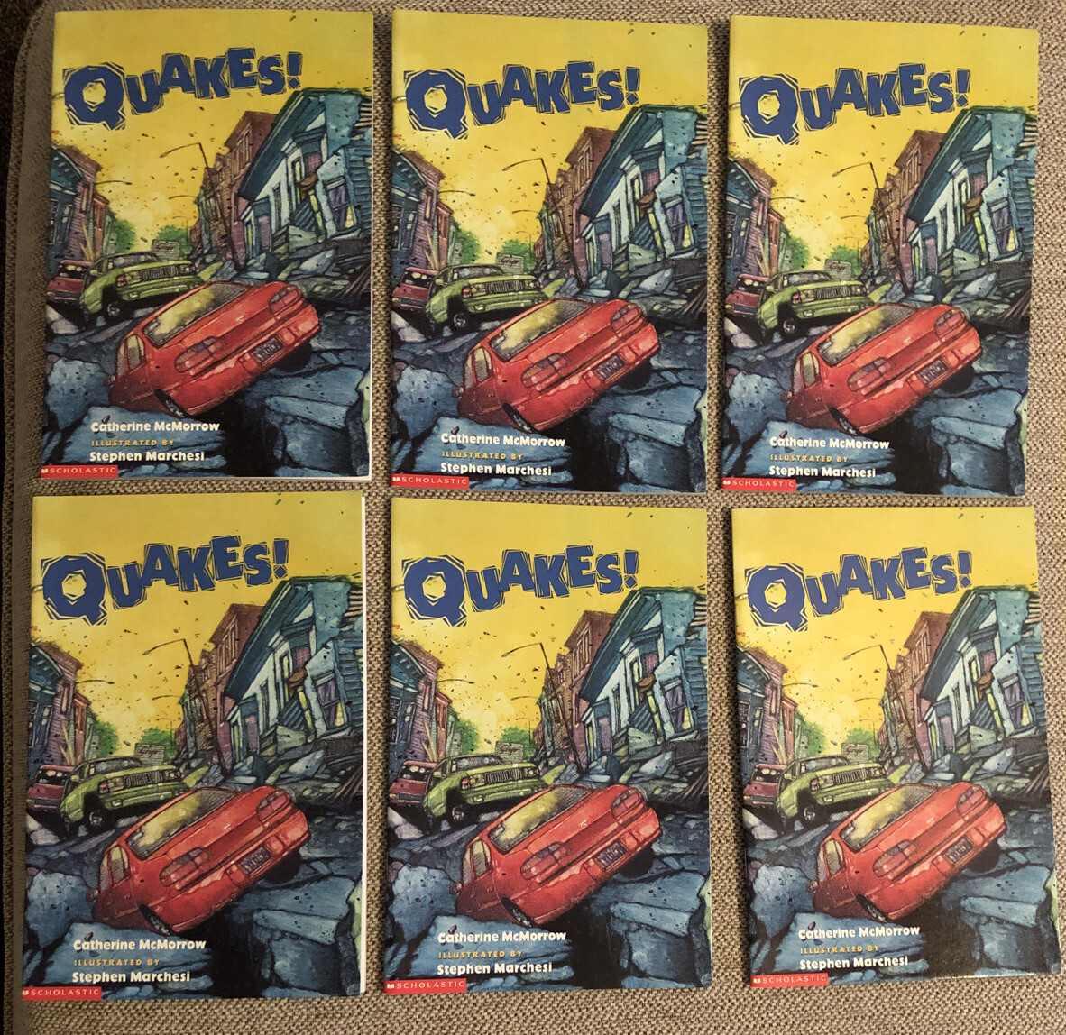 Guided Reading Set, Step into Reading Ser.: Step 4: Quakes! by McMorrow ...