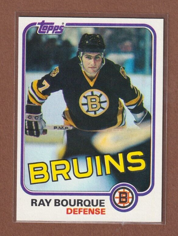 1981-82 Topps #5 Ray Bourque - HOF - Boston Bruins - ExMT - 320 - 🔥🏒🔥 ...