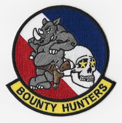 US Navy Strike Fighter Squadron 2 (VFA-2) "Bounty Hunters" Rhino Patch ...