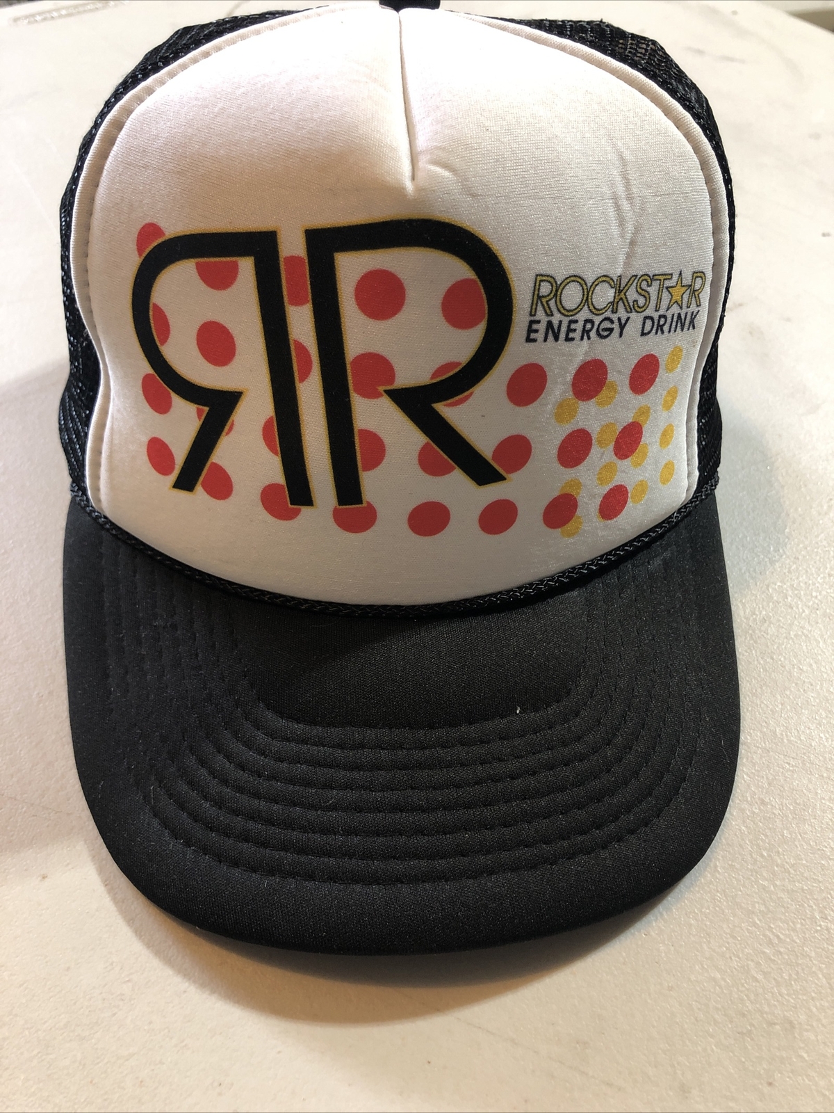 Snapback Rockstar Energy Drink Trucker Foam Hat - Gem