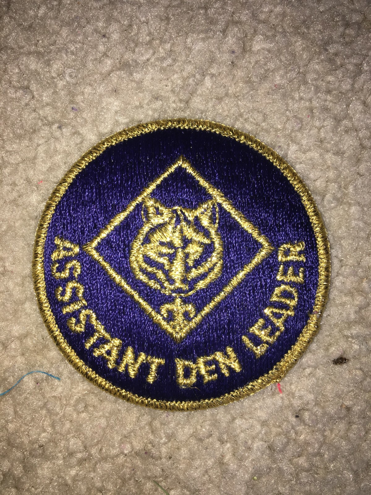 Boy Scout BSA Cub Assistant Cubmaster 1976-1983 Uniform Trained ...