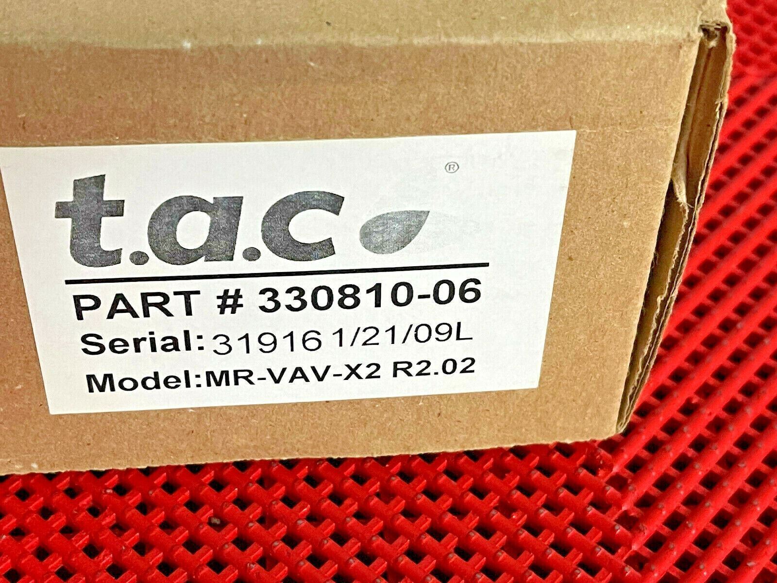 Schneider Electric TAC 330810-06 Micro Regulator VAV Controller MR-VAV ...