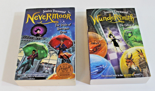 2 x Jessica Townsend Paperback Books 1 & 2 - NeveRmoor & WundeRSmith ...