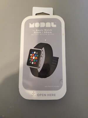 MODAL Active Nylon Band for 42mm Apple Watches NEW Black | eBay