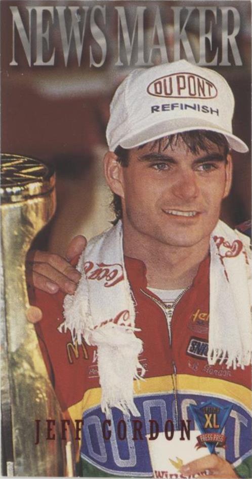 1994 Press Pass Optima XL - News Maker Jeff Gordon #62 Red Hot for sale online | eBay