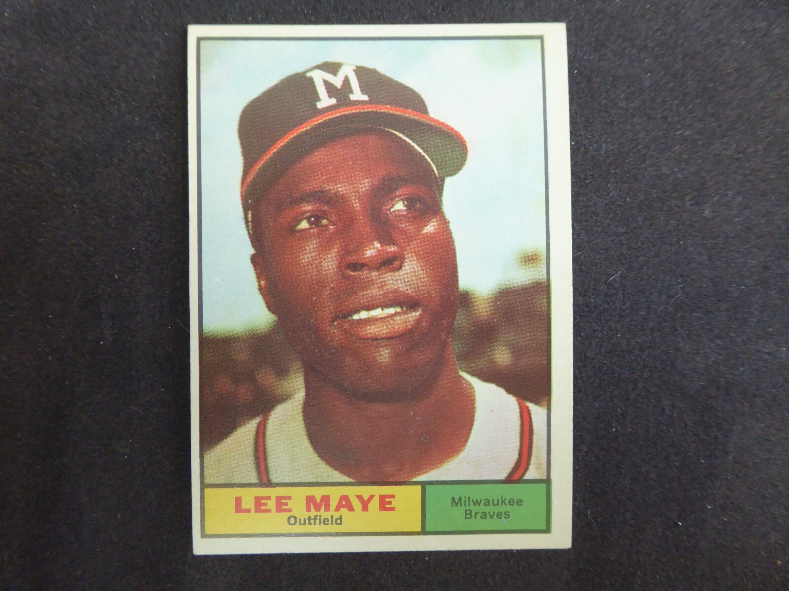1961 TOPPS Baseball # 84 - Lee Maye - Milwaukee Braves - OF | eBay