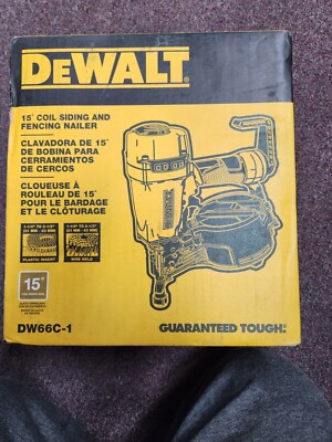 dewalt dw66c-1 coil siding and fencing nailer | eBay
