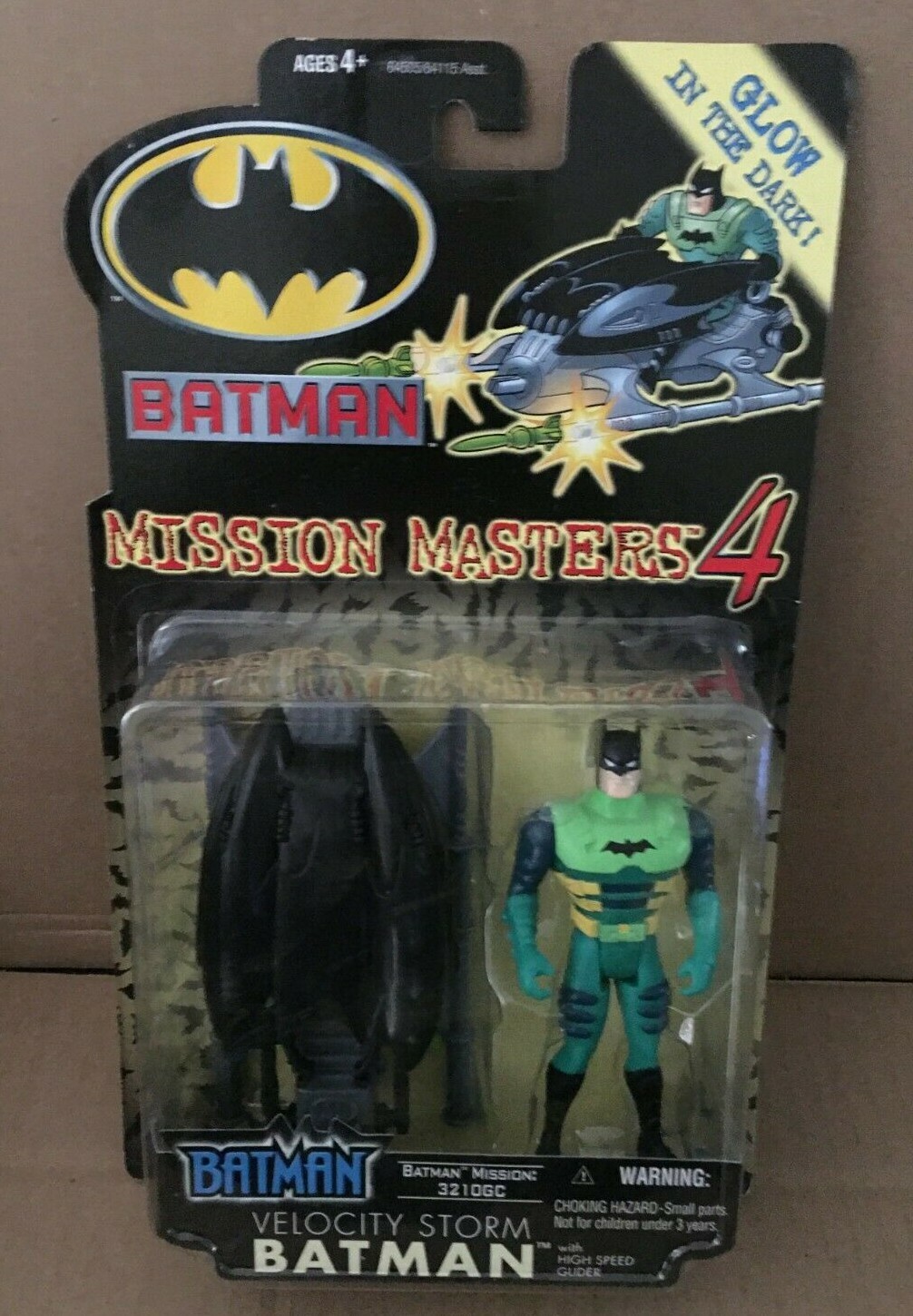 2001 Batman Mission Masters 4 Velocity Storm Batman Figure NEW IN ...