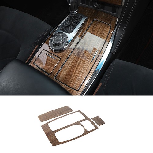 Wood Grain Inner Gear Shift Box Panel Cover Trim For Nissan Armada Y62 ...