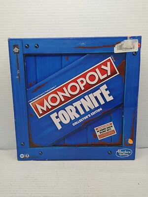 Monopoly Fortnight Collectors Edition Board Game Hasboro Gaming Open ...