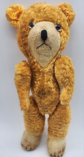 Antique American Stick Bear Jointed Excelsior Stuffed Teddy Bear | eBay
