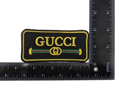 Gucci Vintage Embroidered Patch Iron-on / Sew-On | eBay