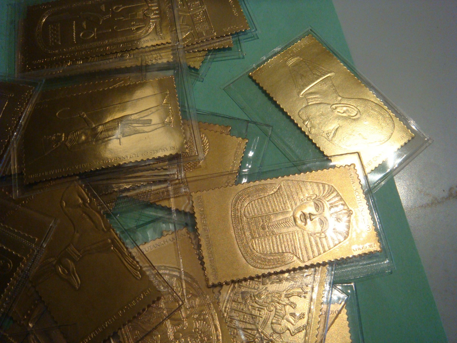23k Gold Stamps from Scotland 8 Pounds stamps choose how many | eBay