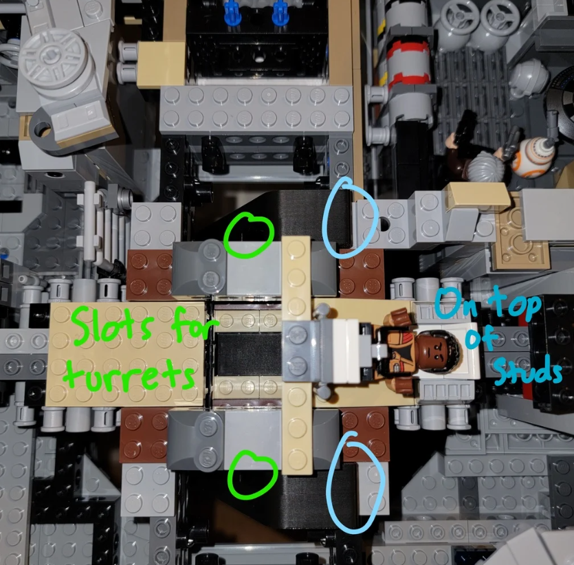 Wall Mount Display for Lego Millennium Falcon 75192 - 3d Printed | eBay