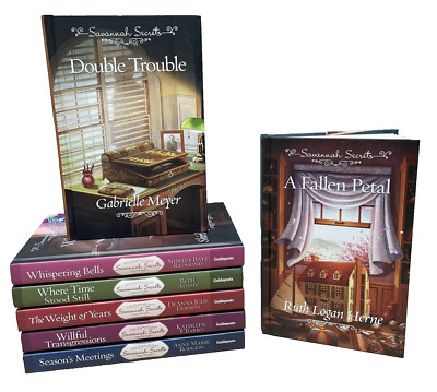 Savannah Secrets Christian Mystery Book Series Lot of 7 Fiction ...
